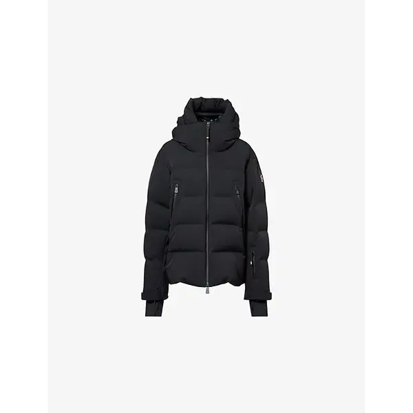 Moncler Fellberg Hooded Down Ski Jacket - Black