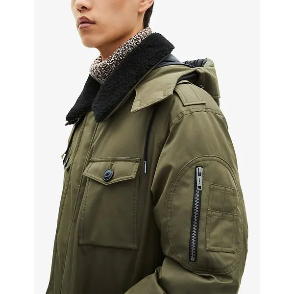 The Kooples Cotton Parka Jacket