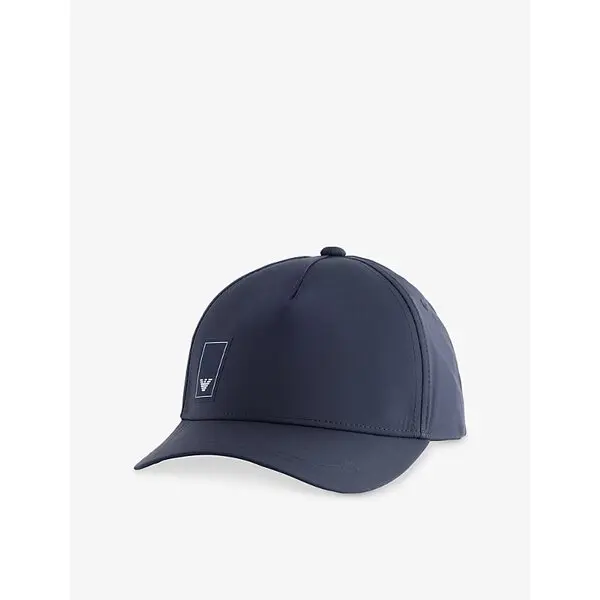 Emporio Armani Logo-patch Baseball Cap - Iconico 0920 Blu Navy Ea