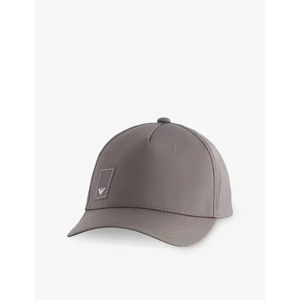 Emporio Armani Logo-patch Woven Baseball Cap - Kambaba