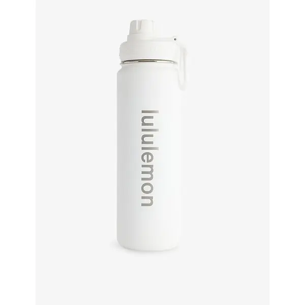 Lululemon Back To Life 24oz Steel Sport Bottle - White