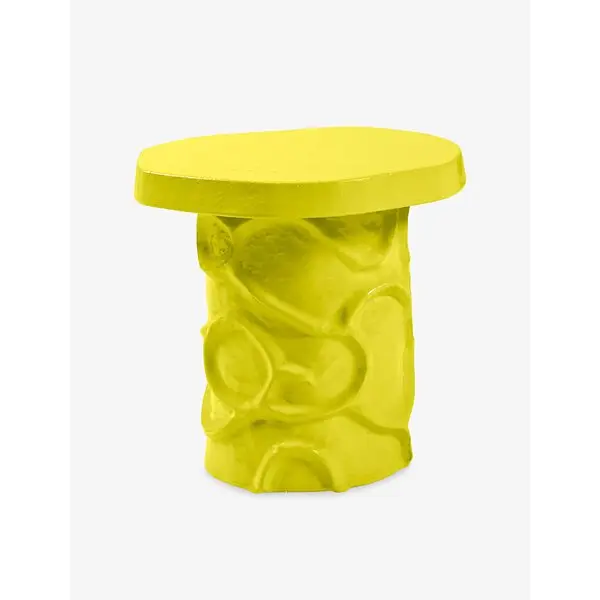 SERAX Marie Michelson Stoneware Side Table Stool 40cm - Yellow