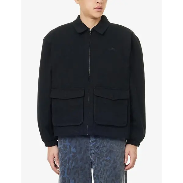 AWAKE NY Coaches Relaxed-fit Denim Jacket