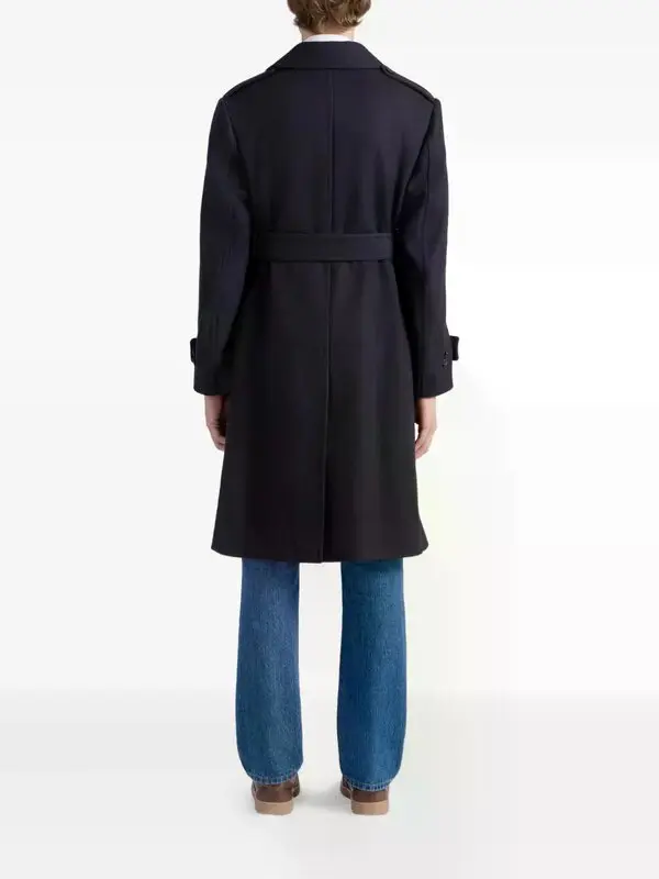 Bally Double-breasted Belted Coat