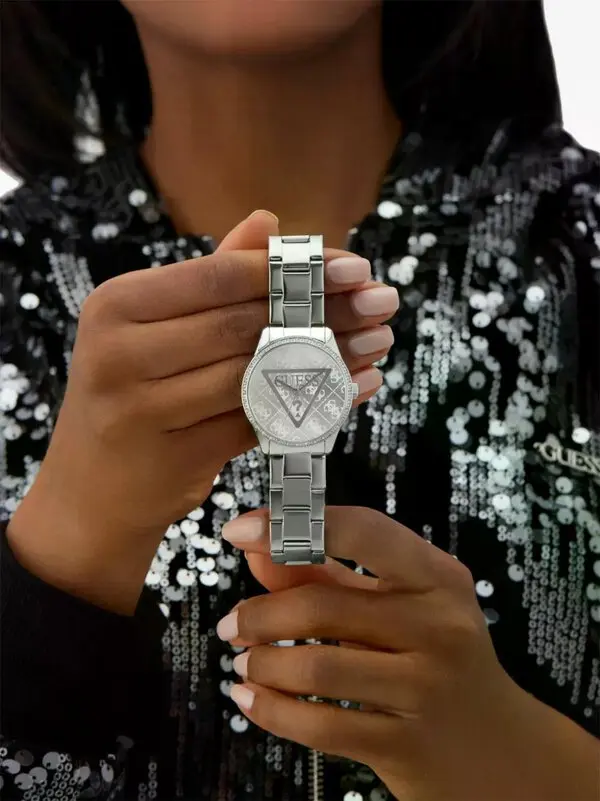 Guess Analog 36mm Watch - Silver