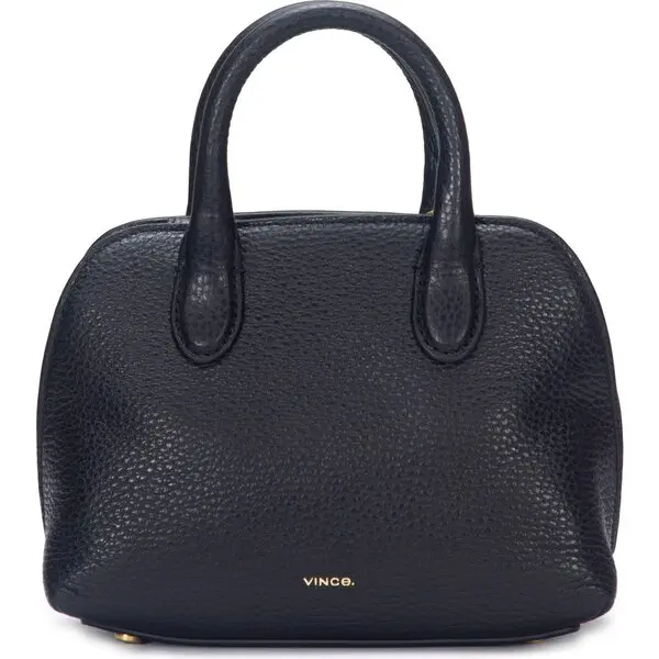 Vince Delphine Mini Top Handle Bag - Black