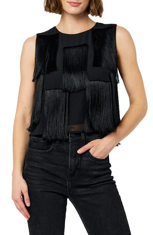 CIEBON Zinnia Fringe Sleeveless Top