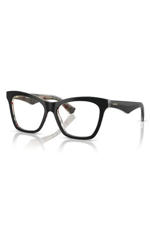 Burberry 52mm Cat Eye Optical Glasses