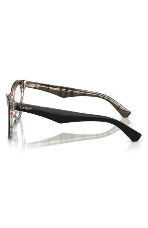 Burberry 52mm Cat Eye Optical Glasses