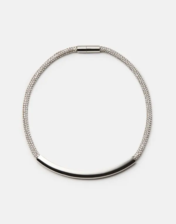 Lafayette 148 New York Rhinestone Choker Necklace