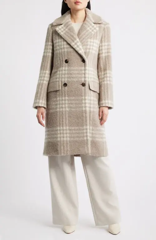 Fleurette Bailey Plaid Alpaca & Wool-blend Coat