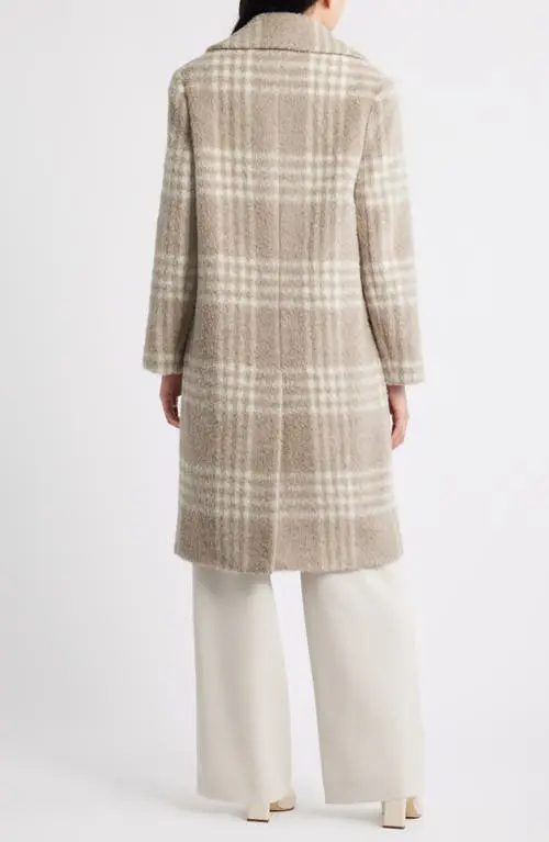 Fleurette Bailey Plaid Alpaca & Wool-blend Coat