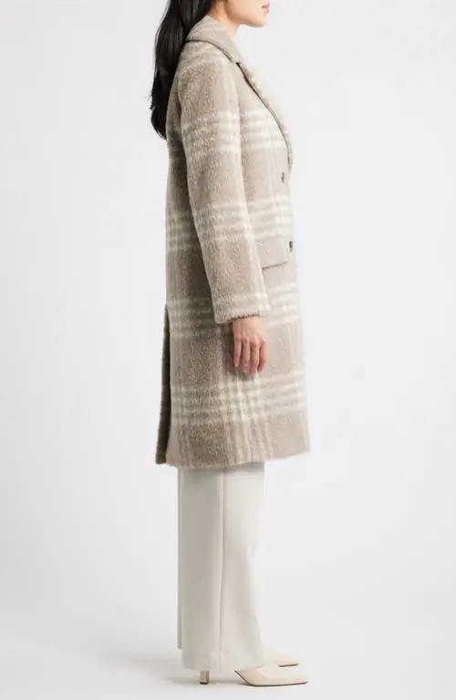 Fleurette Bailey Plaid Alpaca & Wool-blend Coat