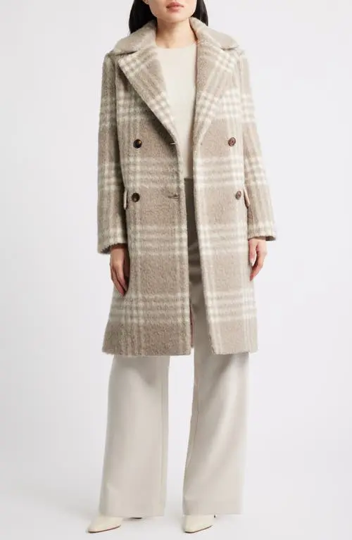 Fleurette Bailey Plaid Alpaca & Wool-blend Coat