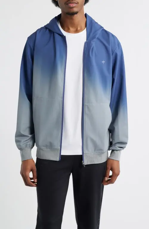 SANTO STUDIO Tempo Tech Zip Jacket - Fade Blue