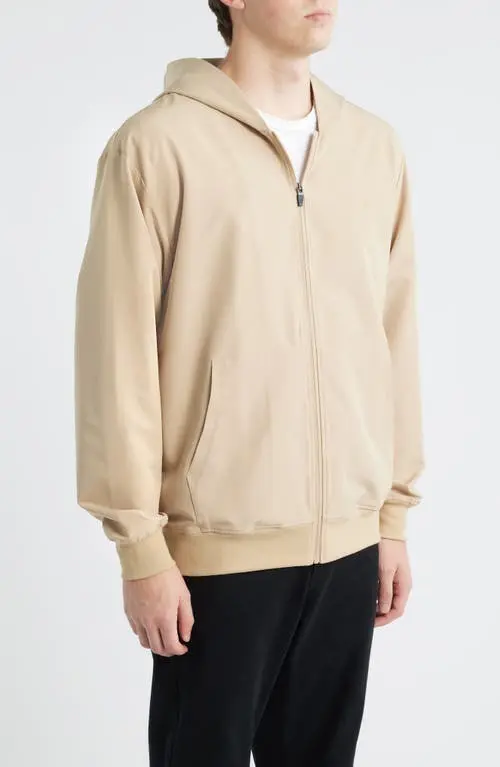 SANTO STUDIO Tempo Tech Zip Jacket - Tan