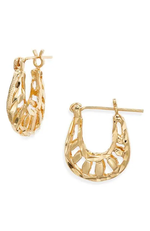 CHILD OF WILD Louise Hoop Earrings - Gold