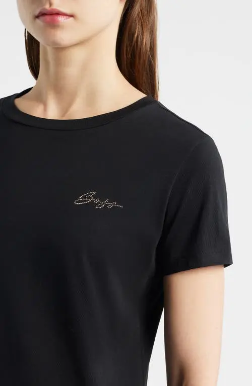 BOSS Esogo Cotton T-shirt - Blk