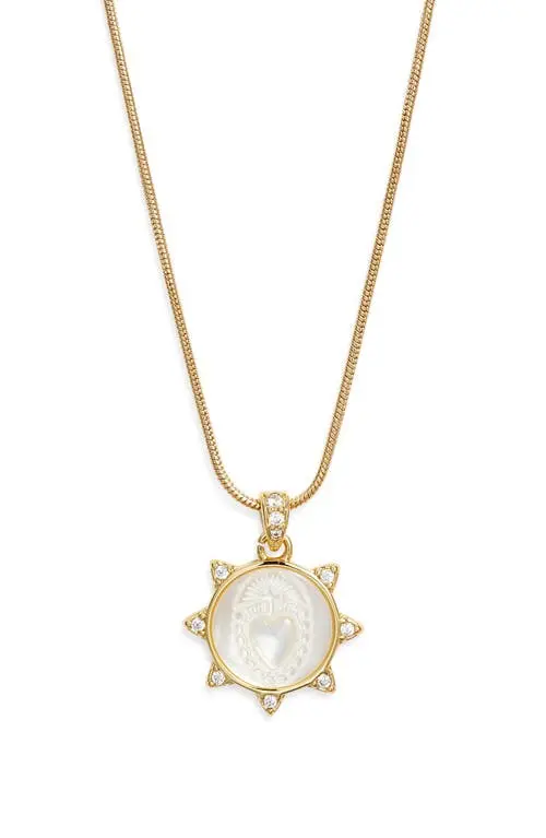 CHILD OF WILD Sacred Sol Pendant Necklace - Gold