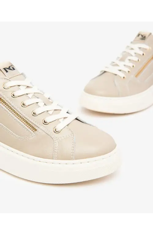 NEROGIARDINI Platform Sneaker - Beige