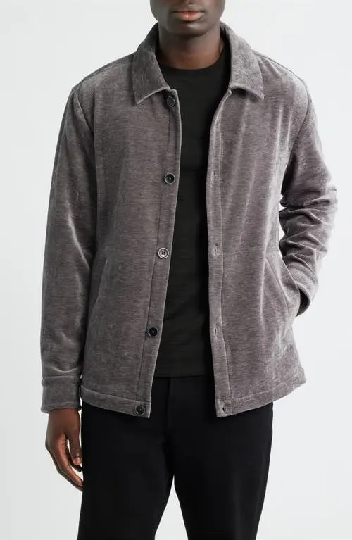 Robert Barakett Rhodes Overshirt - Grey