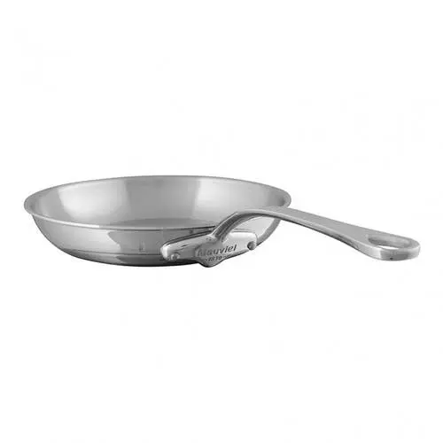 MAUVIEL M'cook 8 Inch Stainless Steel Round Frying Pan - Silver