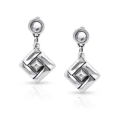 BOWOOD LANE Noa Drop Earrings - Silver