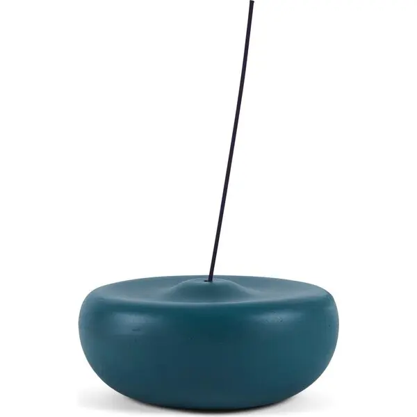 COMMUNE Ceramic Incense Holder - Blue/green