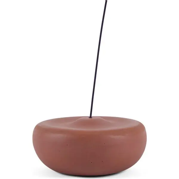 COMMUNE Ceramic Incense Holder - Brown