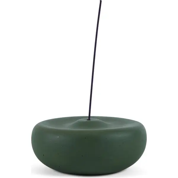 COMMUNE Ceramic Incense Holder - Green