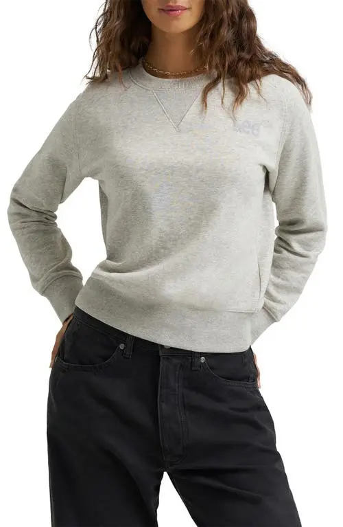 LEEM Crewneck Crop Sweatshirt