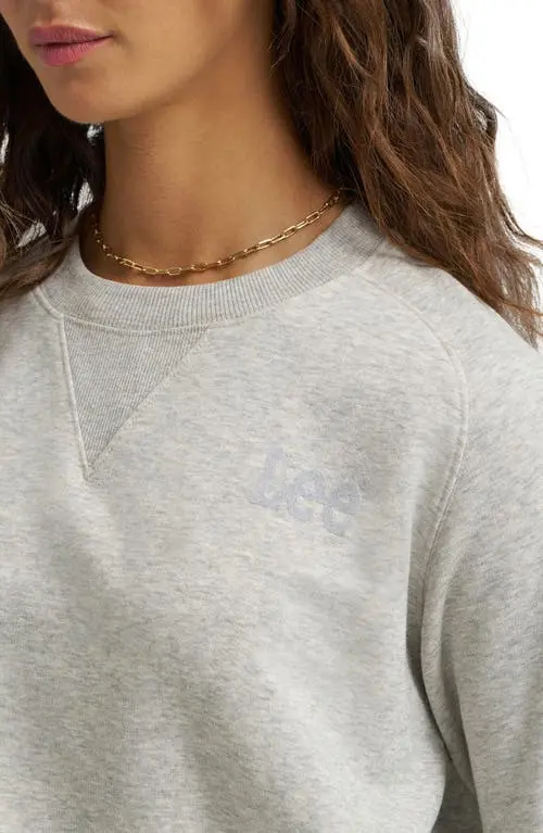 LEEM Crewneck Crop Sweatshirt