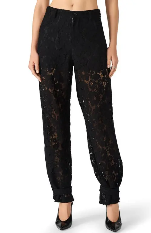 Steve Madden Guipure Lace Pants