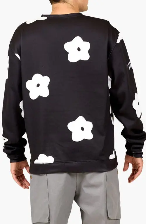 VAST Flower Patch Fleece Sweatshirt