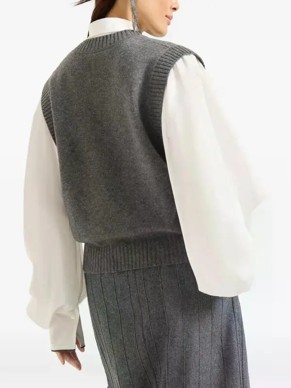Brunello Cucinelli V-neck Knit Vest