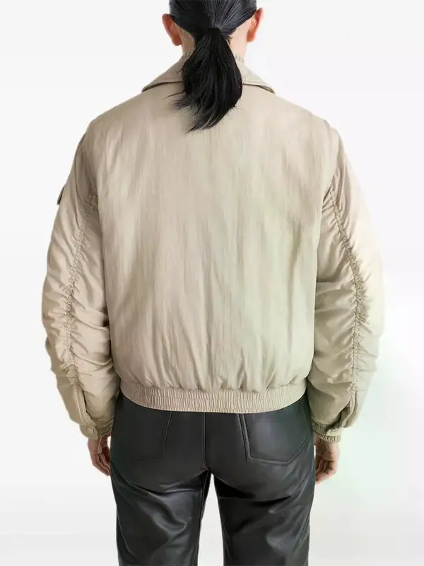 LEMAIRE Detachable Collar Zip-up Puffer Jacket