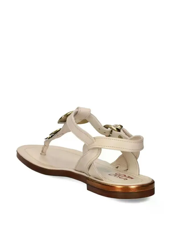 A.S.98 T-strap Leather Sandals