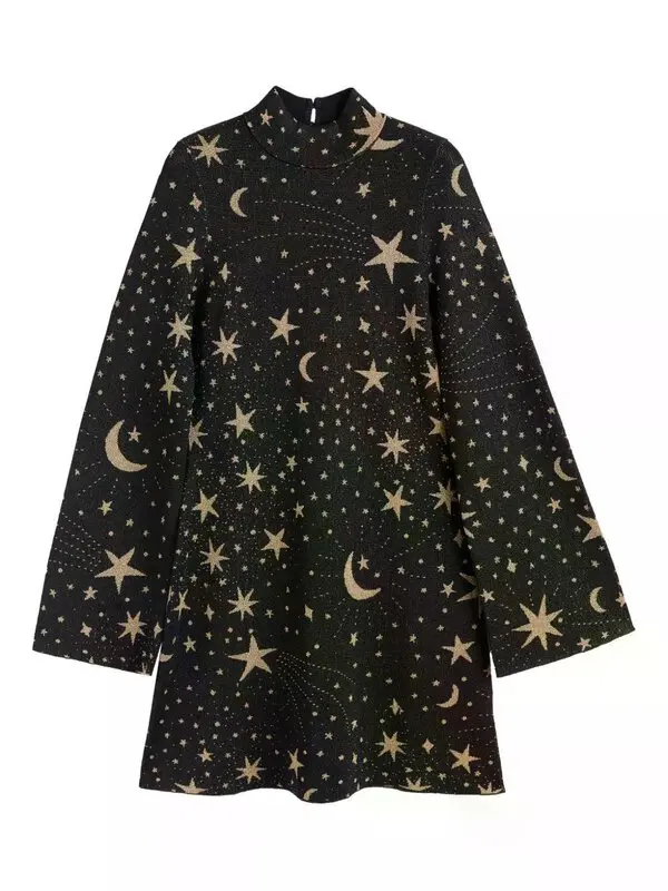 Chinti & Parker Constellation Mini Dress