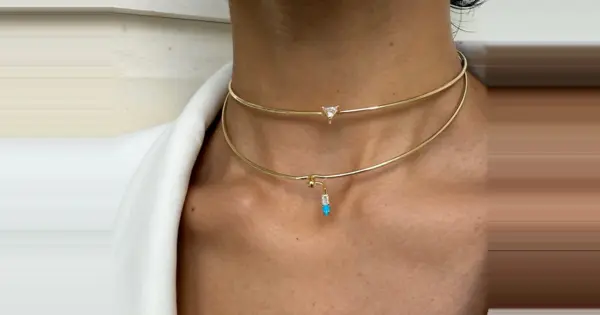 Jennifer Zeuner Jewelry Petra Choker - Gold