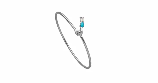 Jennifer Zeuner Jewelry Petra Bangle Bracelet - One-color