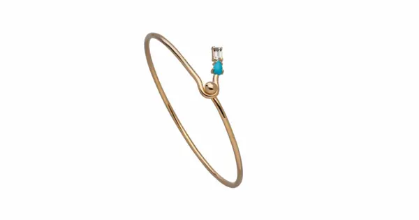 Jennifer Zeuner Jewelry Petra Bangle Bracelet - One-color