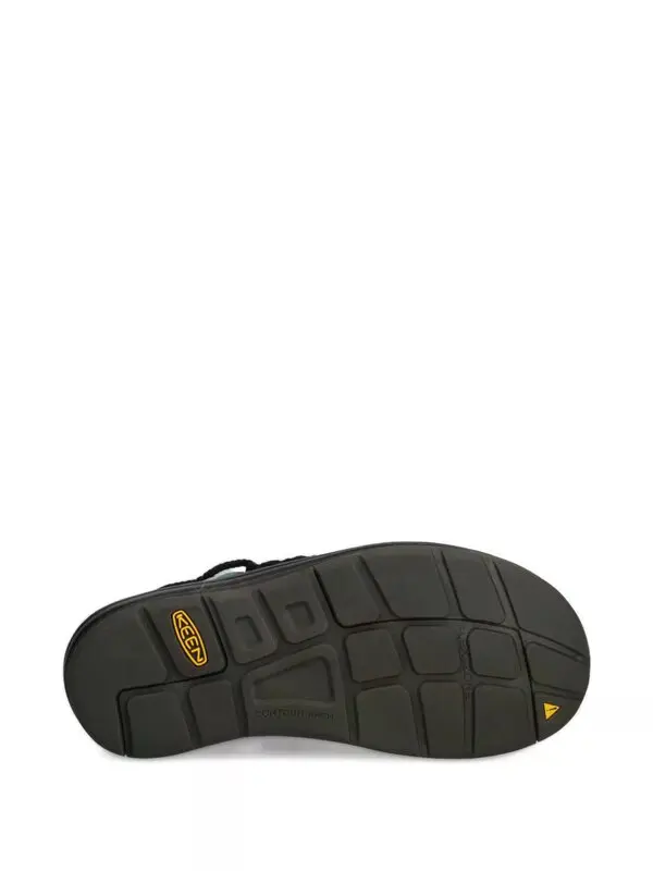 Keen Uneek Woven Drawstring Sandals - Black