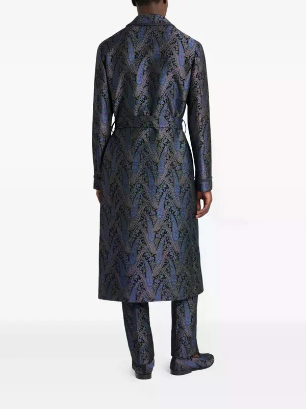 Etro Jacquard Paisley-motif Robe