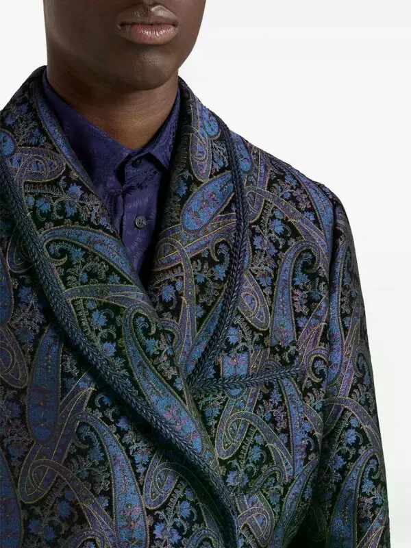 Etro Jacquard Paisley-motif Robe