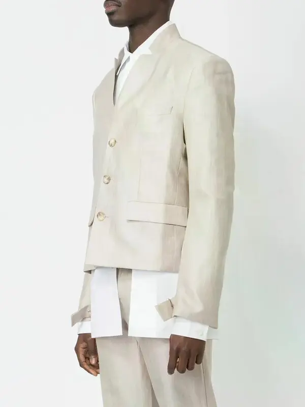 DELADA Cropped V-neck Blazer