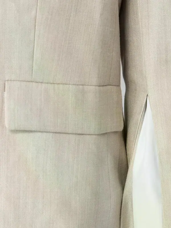 DELADA Cropped V-neck Blazer