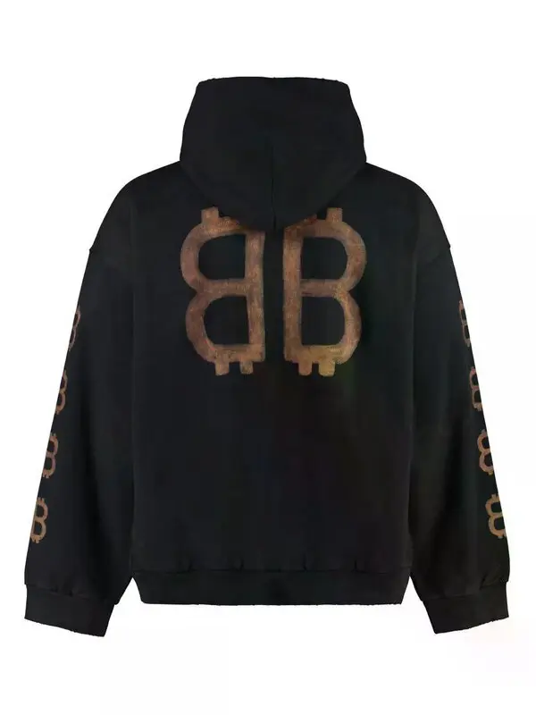 Balenciaga Crypto Distressed Hoodie