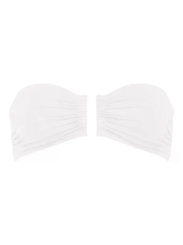 ERES Show Bandeau Bikini Top - White