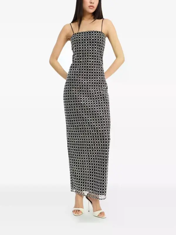 Remain Birger Christensen Beaded Slip Maxi Dress