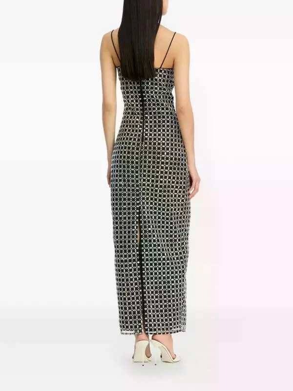 Remain Birger Christensen Beaded Slip Maxi Dress